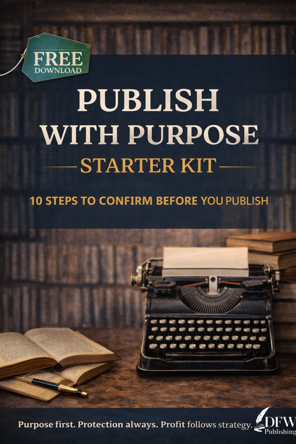 Publish With Purpose Starter Checklist – DFW Publishing